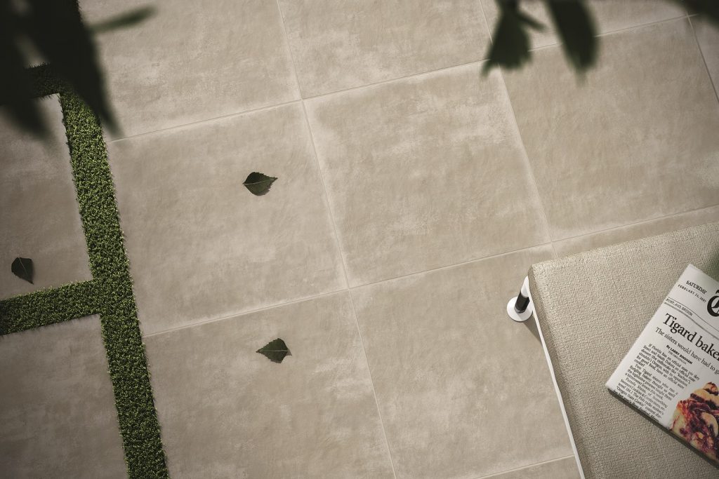 GROUND LIGHT GREY - 595x595x20mm Rectified - 23.04 m2 Pack - Porcelain ...